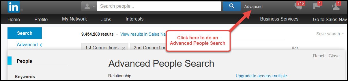 LinkedIn Advanced People Search - Donna Schilder Coaching